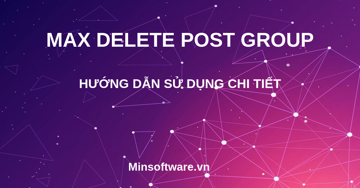 Software to automatically delete posts in bulk on Facebook