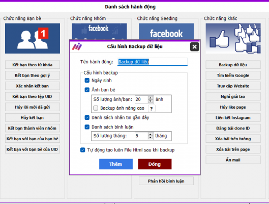 Phần Mềm Nuôi Nick Facebook MaxCare - MIN SOFTWARE