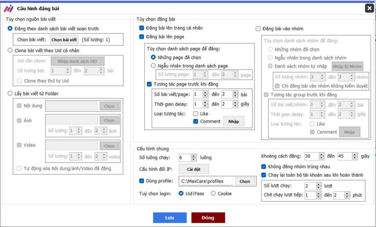 Hướng Dẫn Đăng Bài Bán Hàng Bằng Phần Mềm Maxcare - MIN SOFTWARE