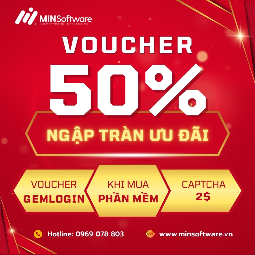 Tưng Bừng Ưu Đãi - Mua Phần Mềm Minsoftware, Rinh Ngay Combo Quà Hot! - MIN SOFTWARE