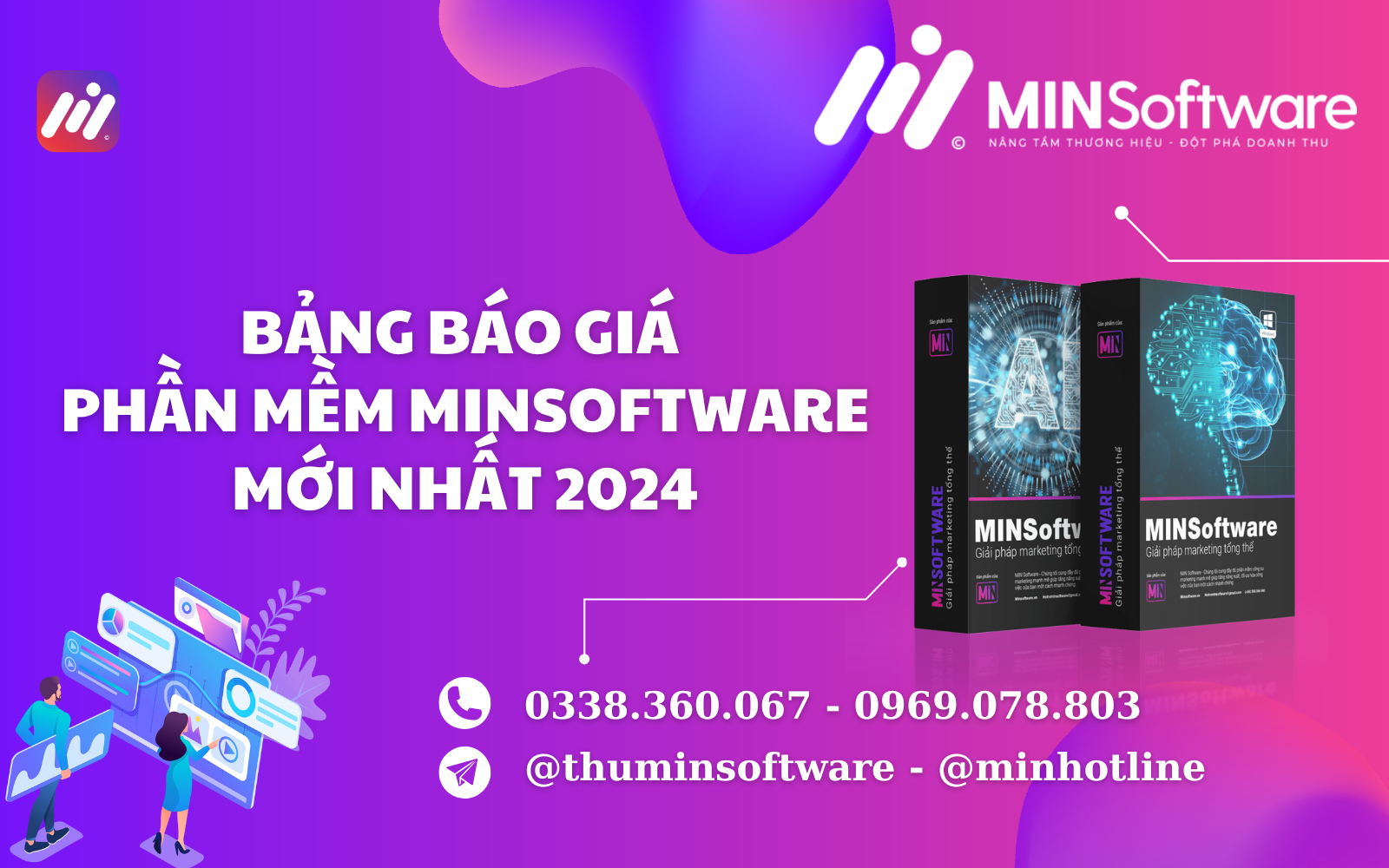 Bảng Báo Giá Phần Mềm MINSoftware Mới Nhất 2024 - MIN SOFTWARE